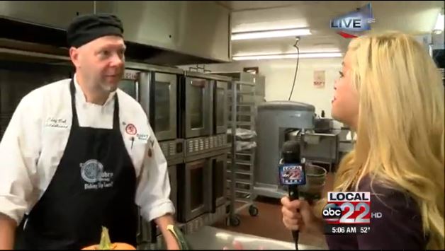 Chef Bob is at it Again - Cooking at Barre Town on ABC22 - The Abbey Group